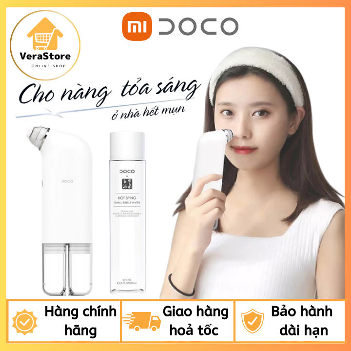 Máy Hút Mụn Xiaomi DOCO Đa Năng Thế Hệ Mới - Hút Mụn Đầu Đen, Mụn Cám, Rửa Mặt SunQueen | Shopee ...