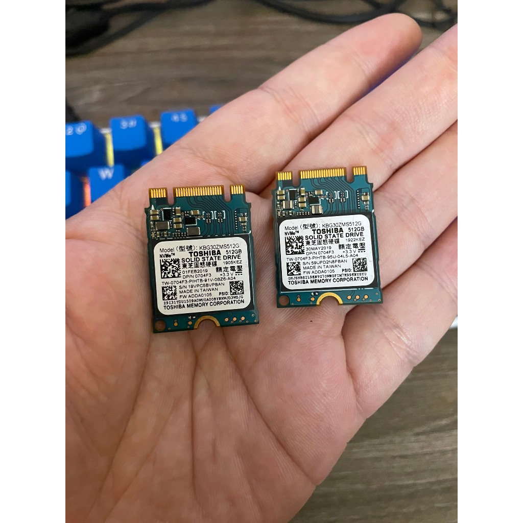 Ổ ssd nvme Toshiba Kioxia 512GB kích thước mini 2230- GIÁ CHỈ 830k ...