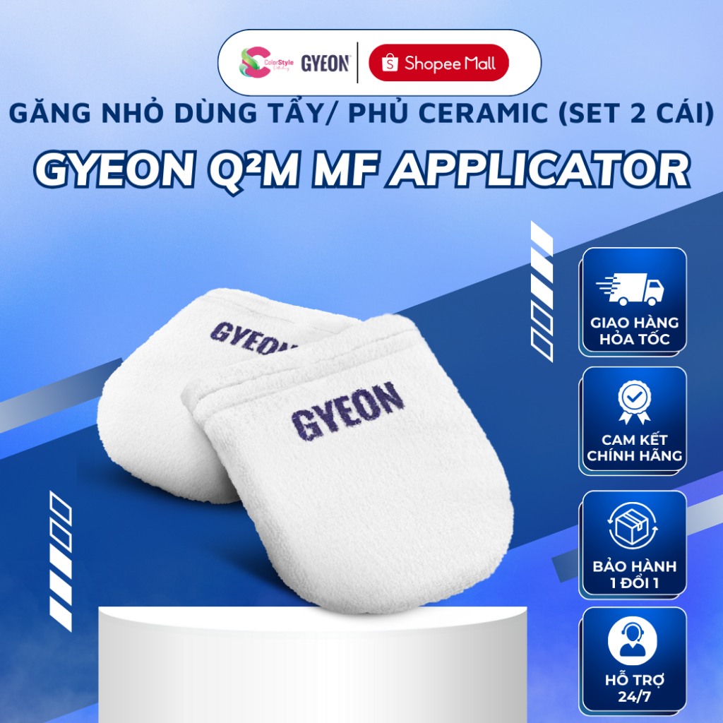 Găng Microfiber Nhỏ Chuyên Tẩy, Dưỡng, Phủ Ceramic Gyeon Q2M MF ...