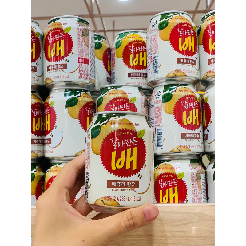 [Lốc 6lon] Nước ép Haitai Hàn quốc lon 238ML- Chai 245ML ( Date 2025) | Shopee Việt Nam