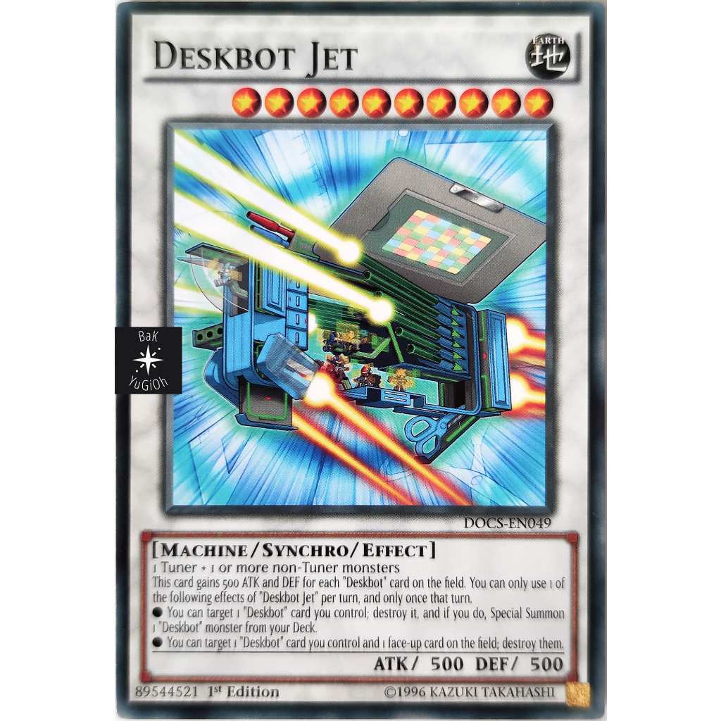 [BaK Yu-Gi-Oh!] [Thẻ Bài Chính Hãng] Deskbot Jet |EN| Common | Shopee ...