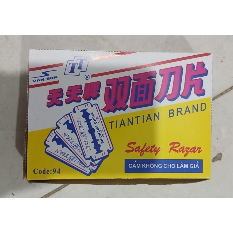 Lưỡi lam đen (lam tím) Tian - Hàng tốt | Shopee Việt Nam