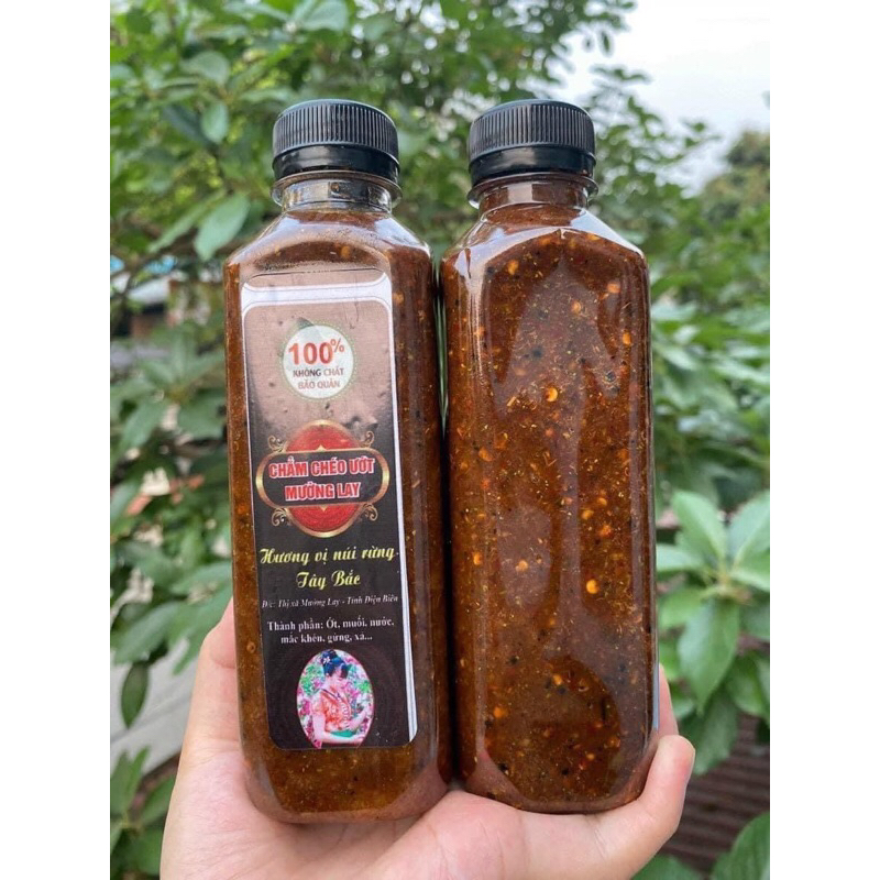 Chẳm chéo ướt Tây Bắc, chẳm chéo Mường Lay thơm ngon đậm vị chai 350ml ...