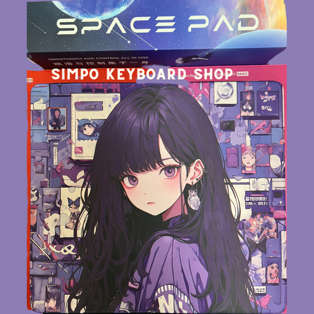 (CHÍNH HÃNG - NEW - Fullbox) Pad chuột, Lót chuột Spacepad Prussian Control | Speed 40x45 (Sẵn ...