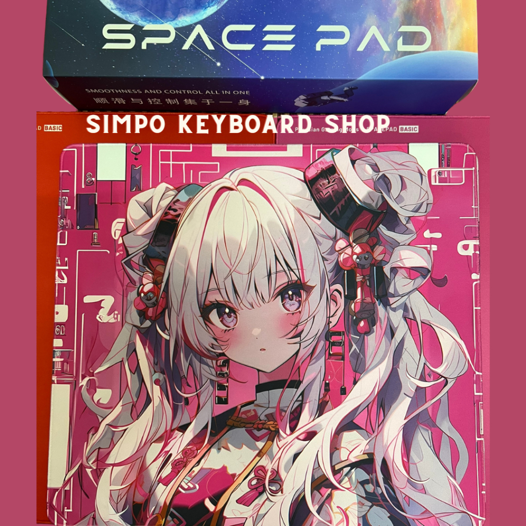 (CHÍNH HÃNG - NEW - Fullbox) Pad chuột, Lót chuột Spacepad Prussian ...