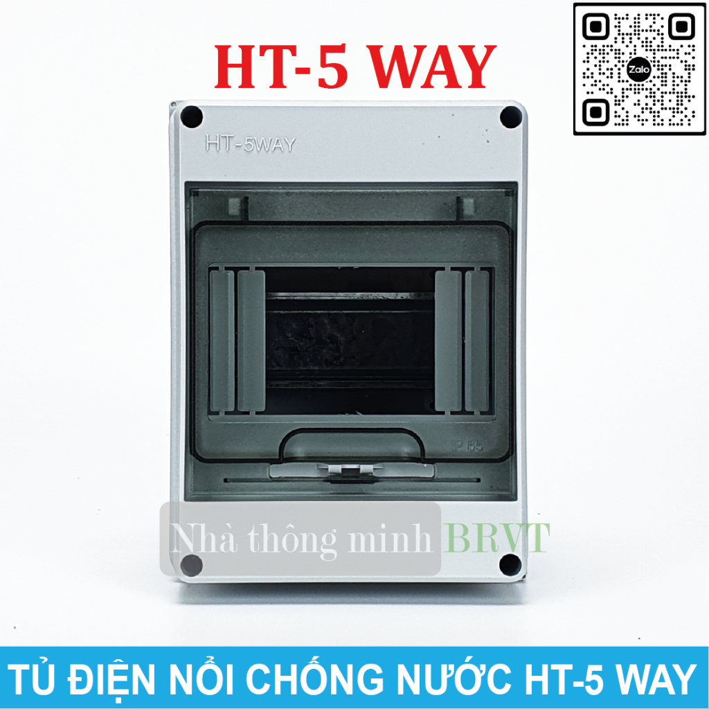 Tủ điện HT-5 WAY (5 đường) chống nước, chống bụi – Tủ điện lắp nổi, Tủ ...