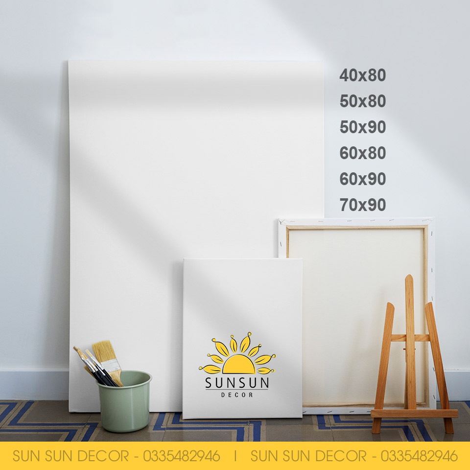 Toan vẽ 40x80, 50x80, 50x90, 60x80, 60x90, 70x90 khung canvas, tranh ...