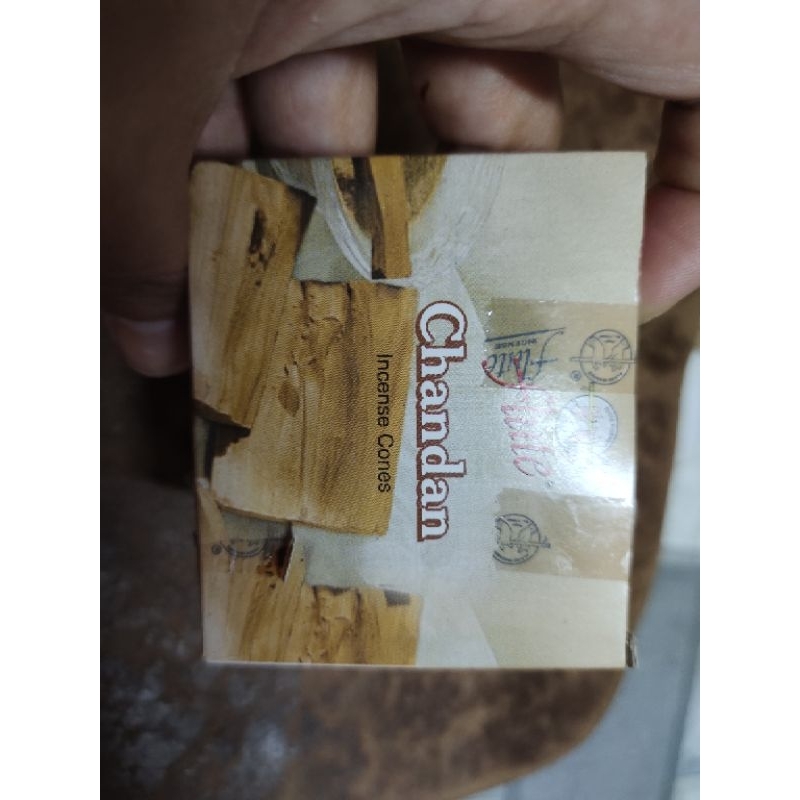 trầm ấn Độ hương chandan 1 hộp 10 viên đàn hương | Shopee Việt Nam