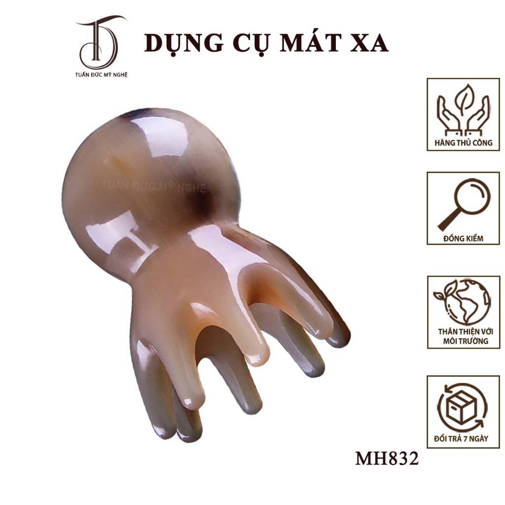 Dụng cụ mát xa bạch tuộc sừng- Mát xa cổ, vai, gáy- Mã số MH832- TUẤN ...
