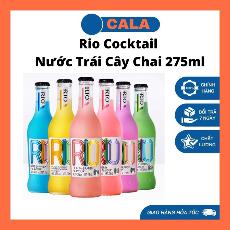 Rio Cocktail Nước Trái Cây Chai 275ml | Shopee Việt Nam