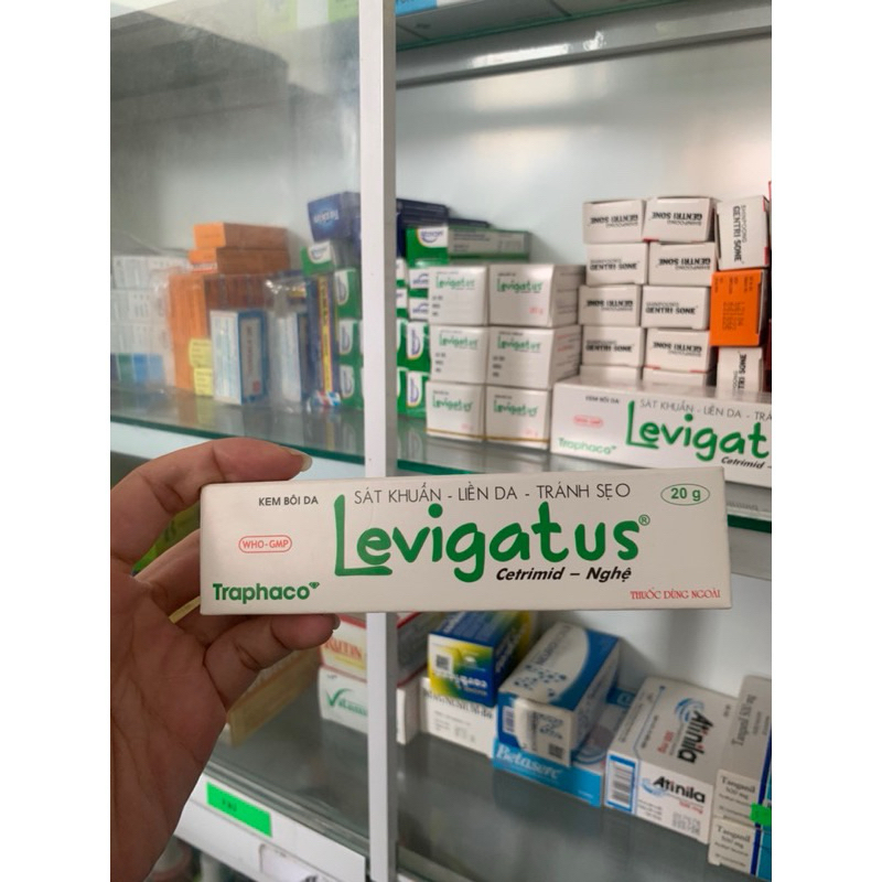 [ CHÍNH HÃNG ] Kem bôi da Levigatus Traphaco sát khuẩn liền da tránh ...