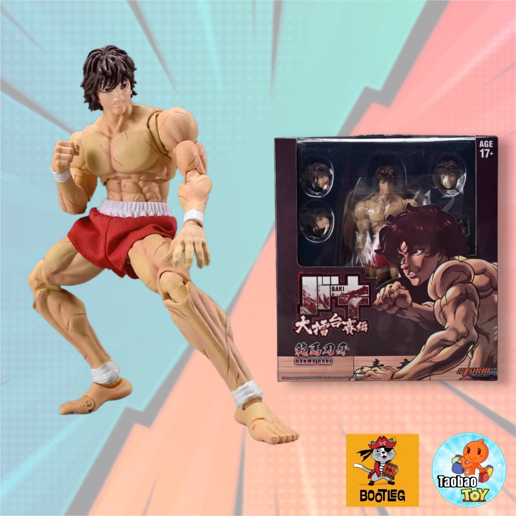 (Có Sẵn-Hỏa Tốc) Mô Hình Nhân Vật Storm Collectibles Baki Hanma Anime ...