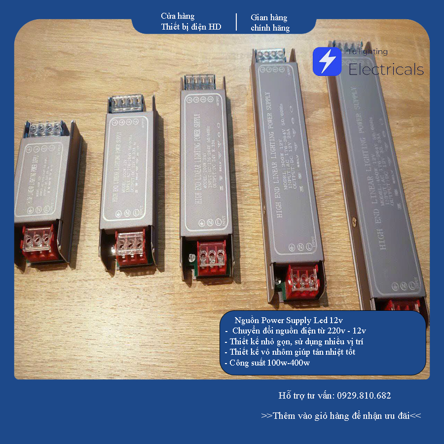 [Nguồn tốt- Giá Rẻ] Nguồn Led Power Supply 12V Led trang trí rất thích ...