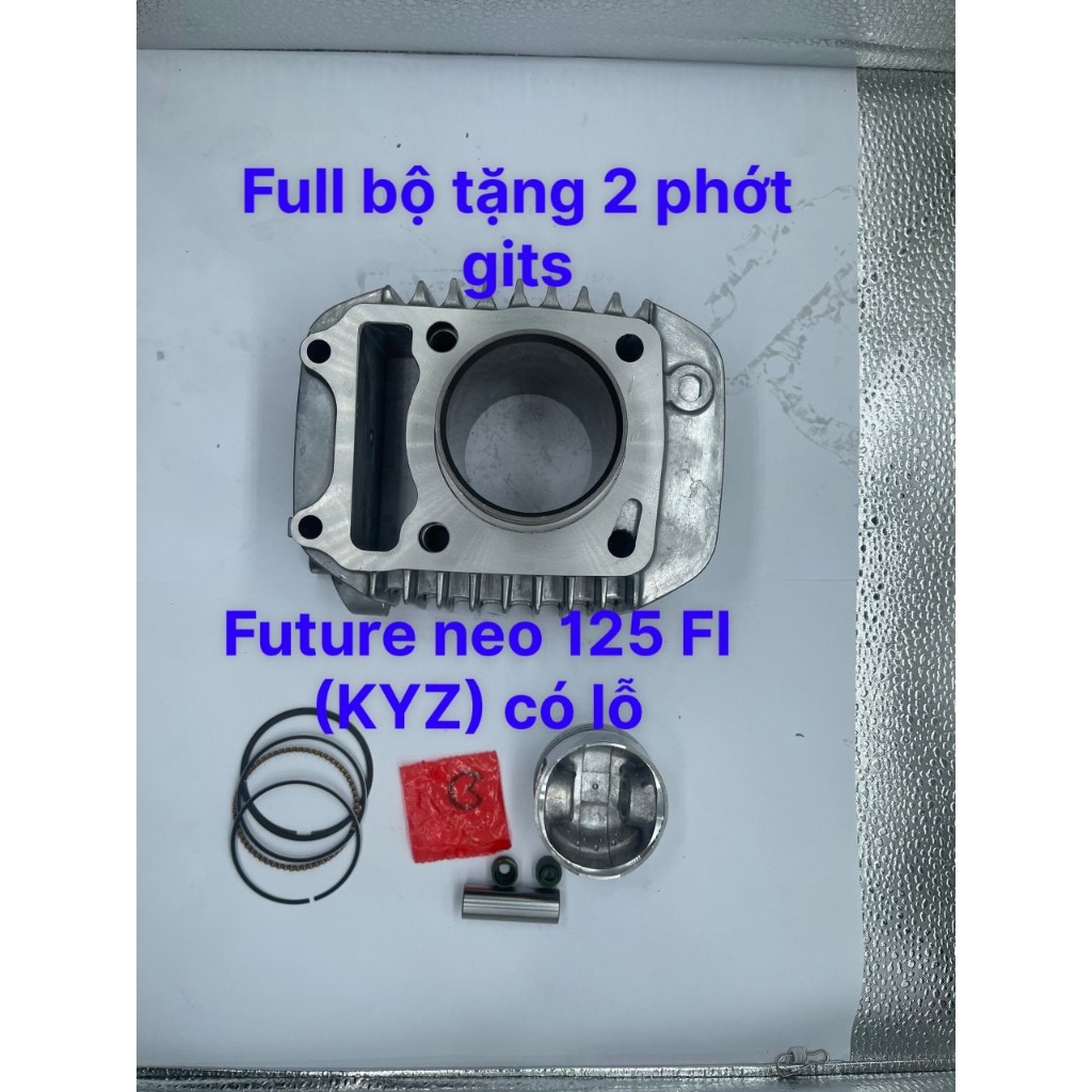 Full bộ lòng hơi FUTURE NEO 125 FI (Có lỗ) (mã sp KYZ) trái hơi 52.4mm ...