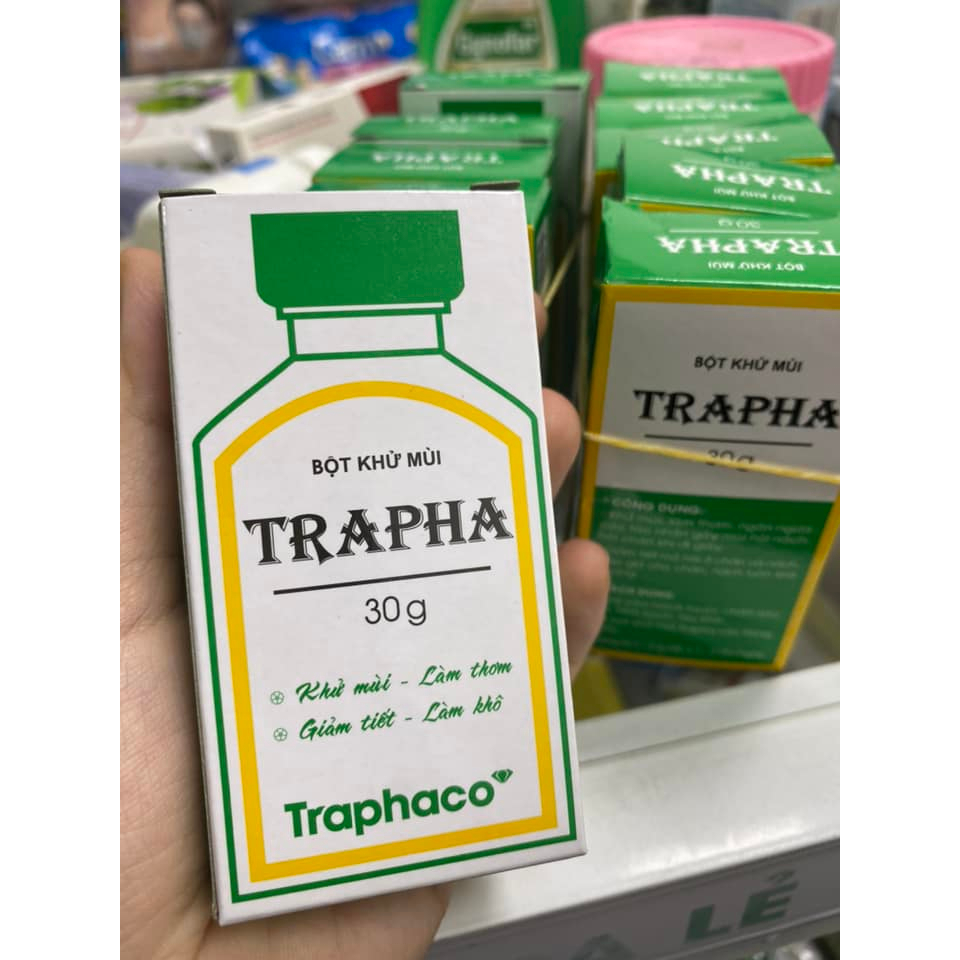 Bột TRAPHA của Traphaco khử mùi hôi giày - chân | Shopee Việt Nam