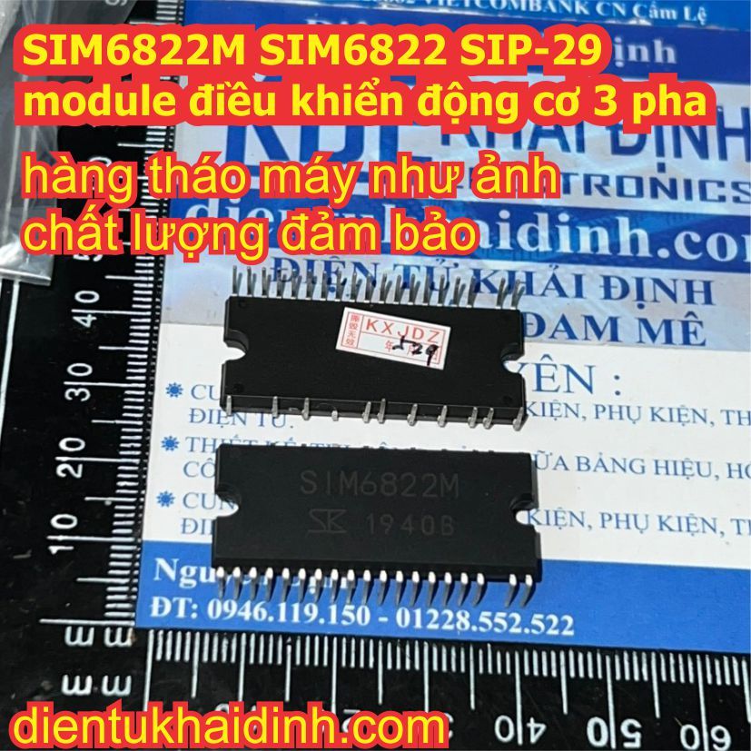 SIM6822M SIM6822 SIP-29 module điều khiển động cơ 3 pha kde2104 ...