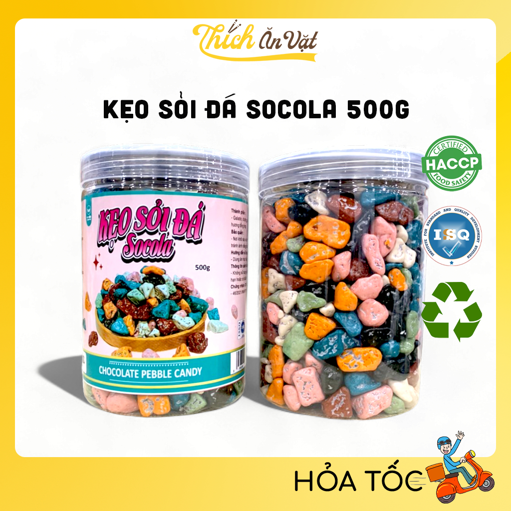 Kẹo Socola Sỏi Đá 500g - Kẹo Sô cô La Sỏi Đá | Shopee Việt Nam