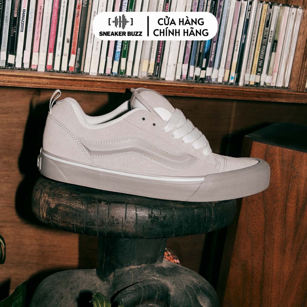 Giày Vans Knu Skool Utility Mono Moon Rock VN0009QCCH8 | Shopee Việt Nam