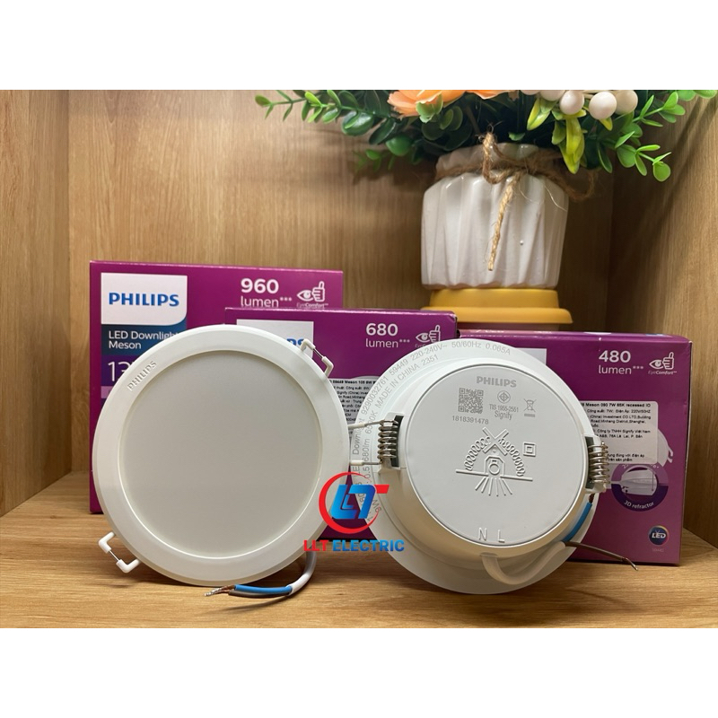 Đèn led âm trần Philips, dòng Meson IO chống chói (tán quang dạng lưới ...