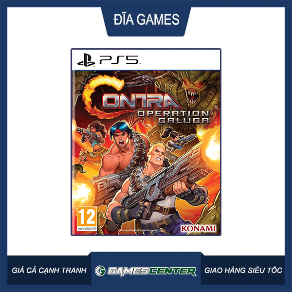 Đĩa game PS5 Contra Operation Galuga | Shopee Việt Nam