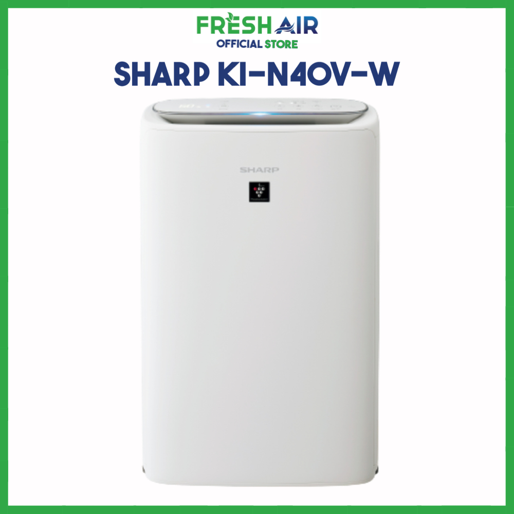 Máy lọc không khí và tạo ẩm Sharp KI-N40V-W (28m²), KI-N40V-H (28m²) và KI-N50V-W (38m²) - Hàng ...