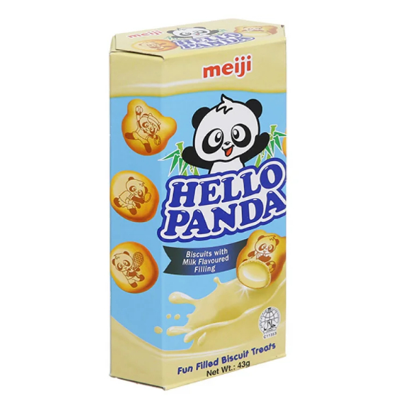 Bánh Gấu Hello Panda Meiji Nhân Kem Sữa (Hộp 50g - Xanh) | Shopee Việt Nam