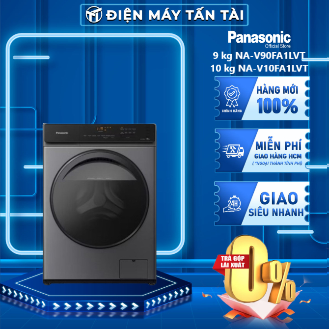 NA-V90FA1LVT / NA-V10FA1LVT - Máy giặt 9 kg NA-V90FA1LVT/10 kg NA-V10FA1LVT Panasonic Inverter ...