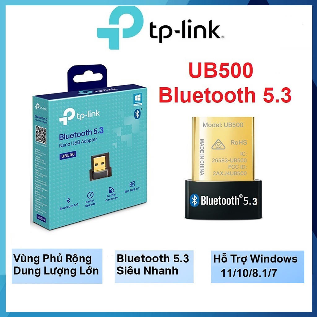 USB Bluetooth TPLINK 5.3 UB500/ 4.0 UB400 - Kết Nối Bluetooth Nhanh Hơn ...