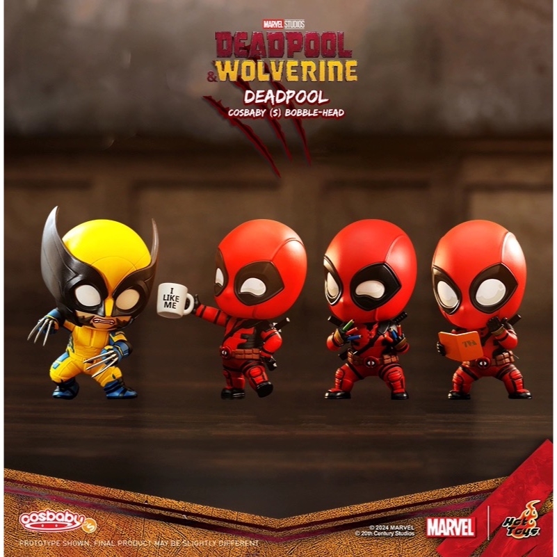 Mô hình Cosbaby (S) COSB-1087 ~> 1091: DeadPool (DeadPool & Wolverine ...