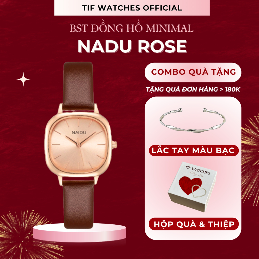 Đồng hồ Đeo Tay Thời Trang NADU CLASSIC Tif Watches Kiểu Dáng Sang ...