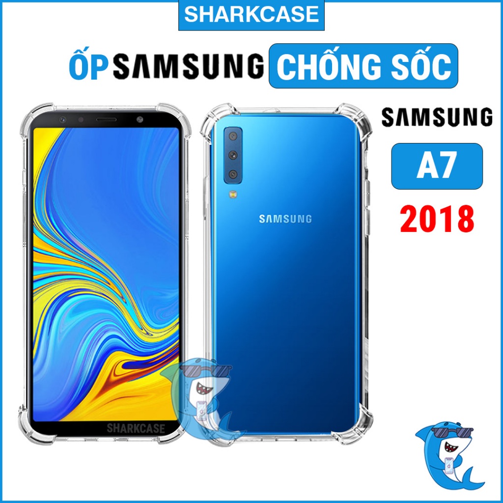 Ốp lưng Samsung A7 2018 / A750 nhựa dẻo trong suốt silicon cao cấp ...