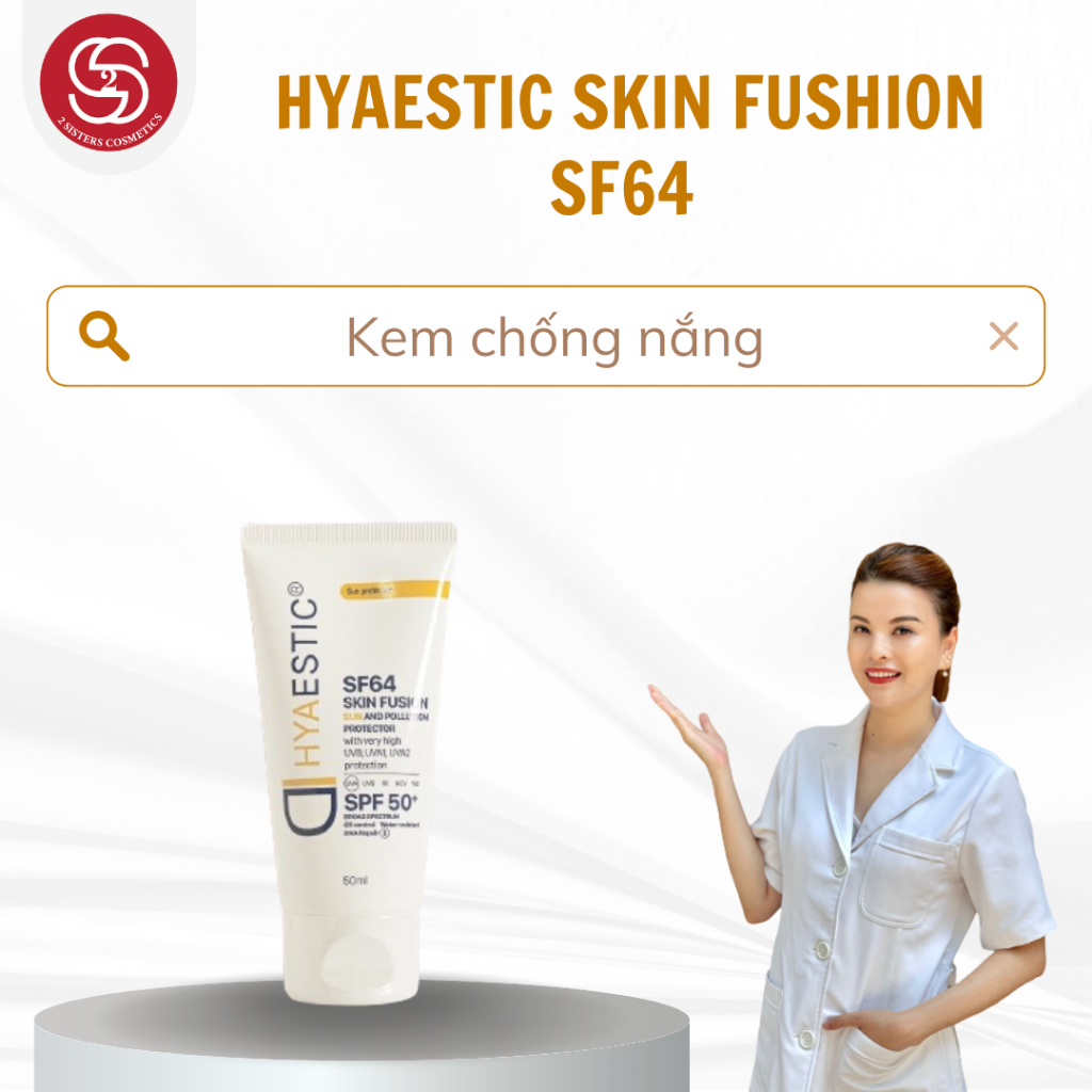Kem chống nắng Hyaestic skin fusion SF64 | Shopee Việt Nam