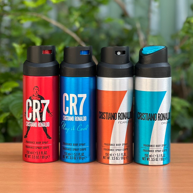 Xịt Khử Mùi cho Nam CR7 Cristiano Ronaldo 99g - CR7 Deodorant | Shopee ...