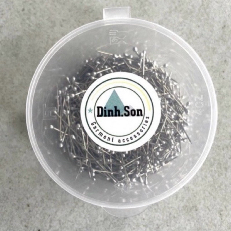 1 Hộp Kim gim đầu chì hộp 500 cây dài 26mm | Shopee Việt Nam