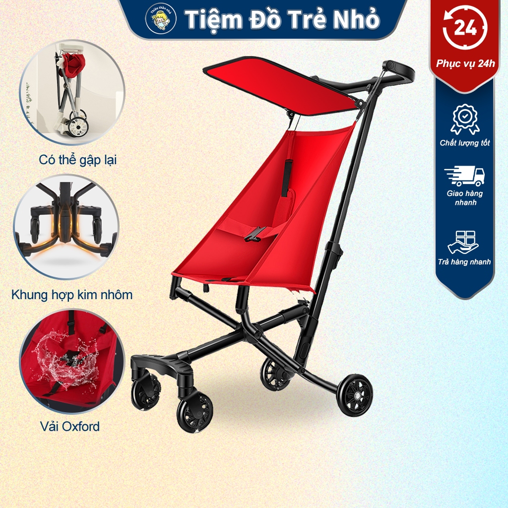 Xe Đẩy Cho Bé Xe Đẩy Em Bé Gấp Gọn Siêu Nhẹ Hợp Kim Nhôm Cao Cấp Siêu ...