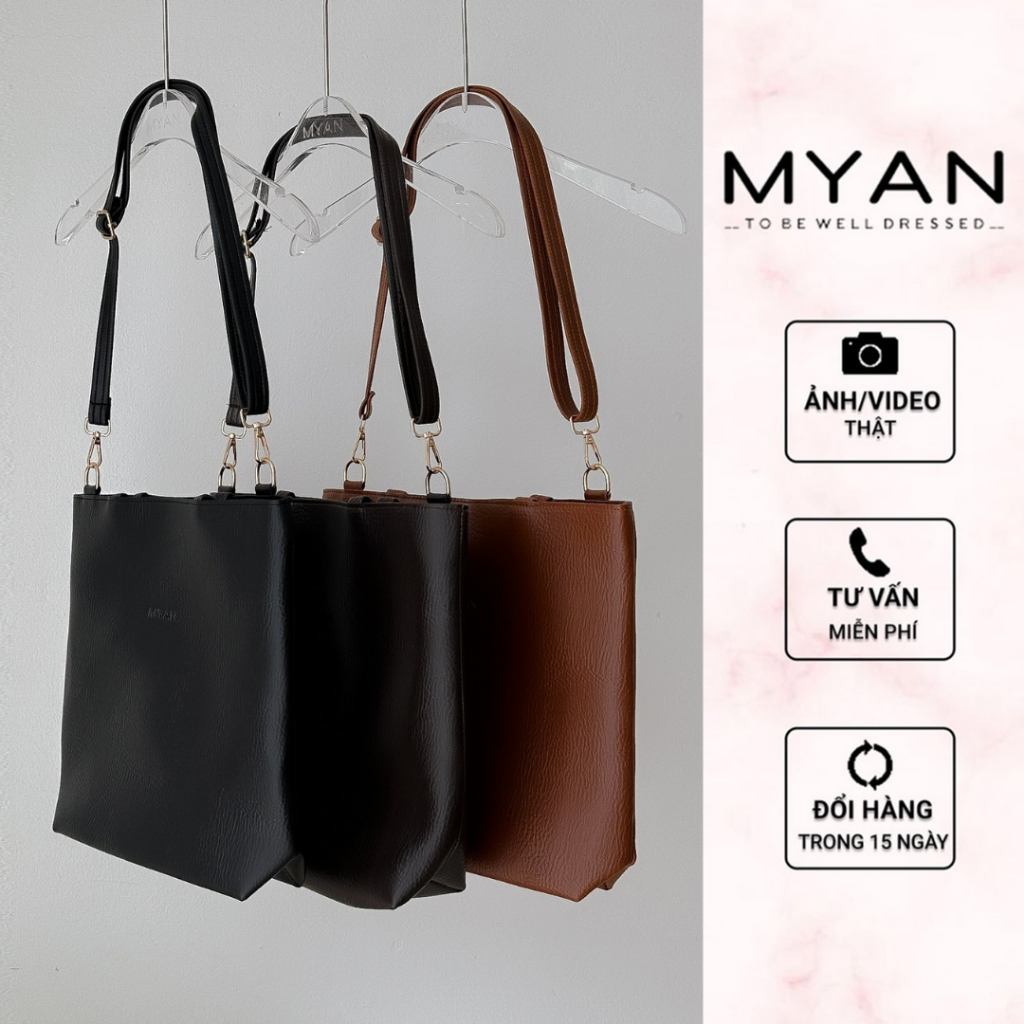 Túi Vuông Da Myan Basic thiết kế MYAN DESIGN TU062401 | Shopee Việt Nam