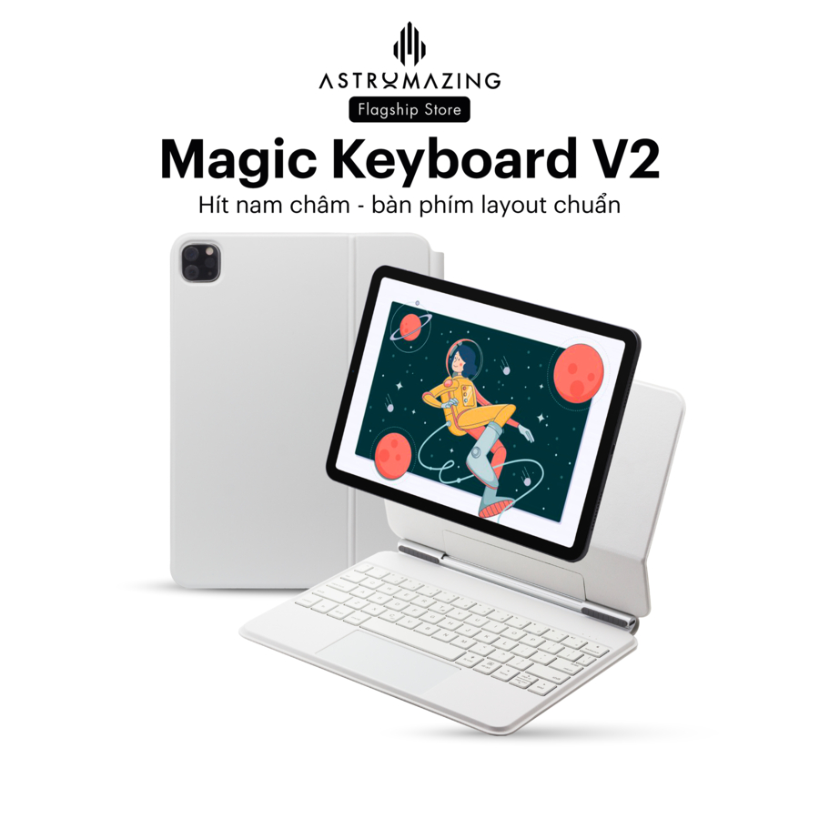 [magic V2 Magnetic] Bao Da Bàn Phím Astromazing Pro Keyboard Dành Cho