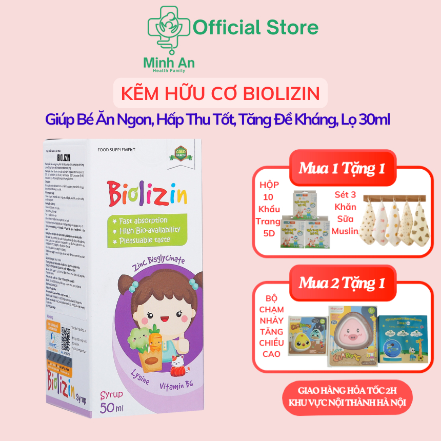 Kẽm Hữu Cơ Biolizin Aplicaps By Clover 50ml 1 Lọ | Shopee Việt Nam