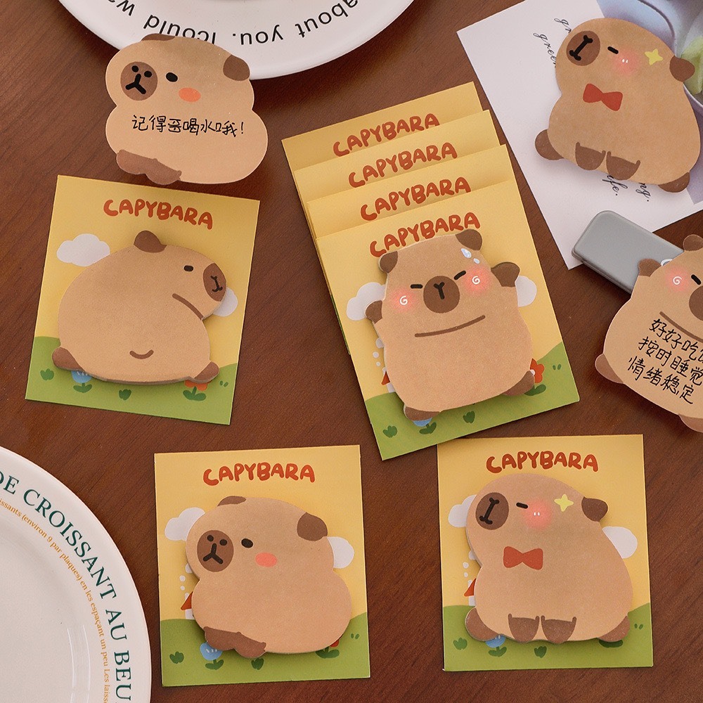 Note hoạt hình 30 tờ Capybara | Shopee Việt Nam