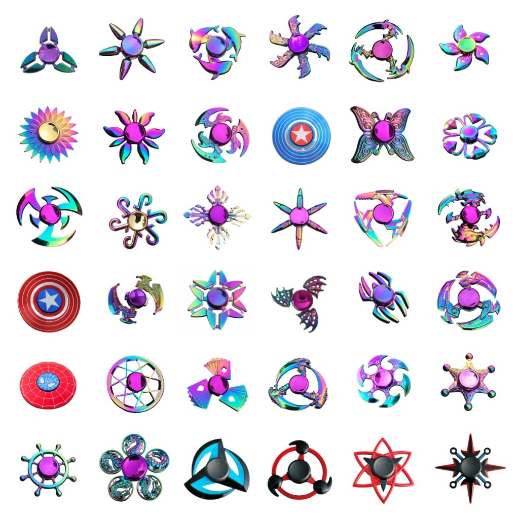 （SPINER BẰNG KIM LOẠI） Con Quay Đồ Chơi Fidget Spinner Bằng hợp kim kẽm ...
