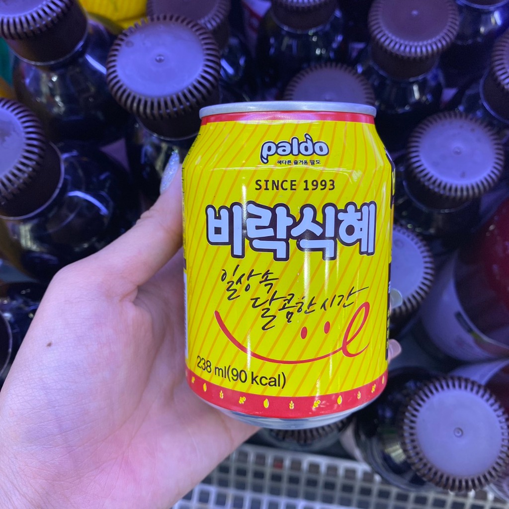 Nước Gạo Ngọt Birak Shikhye Paldo Hàn Quốc Lon 238ML / 팔도) 비락 식혜 238ML | Shopee Việt Nam