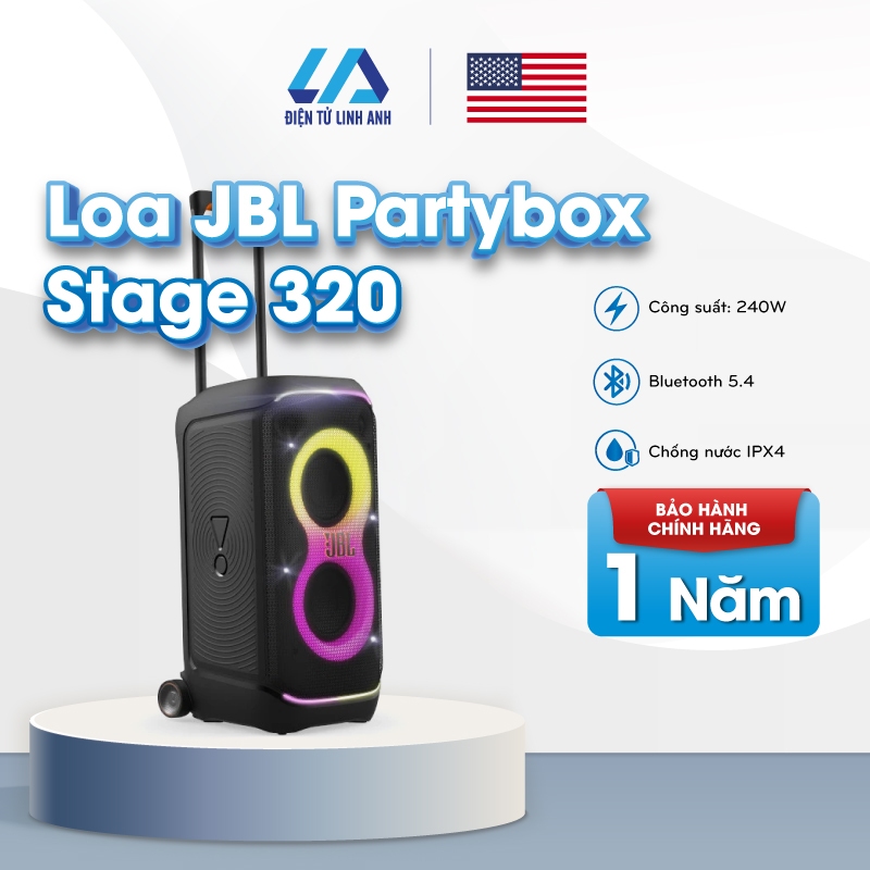 Loa JBL Partybox Stage 320 - Linh Anh Audio Chính Hãng PGI Bảo Hành 12 ...