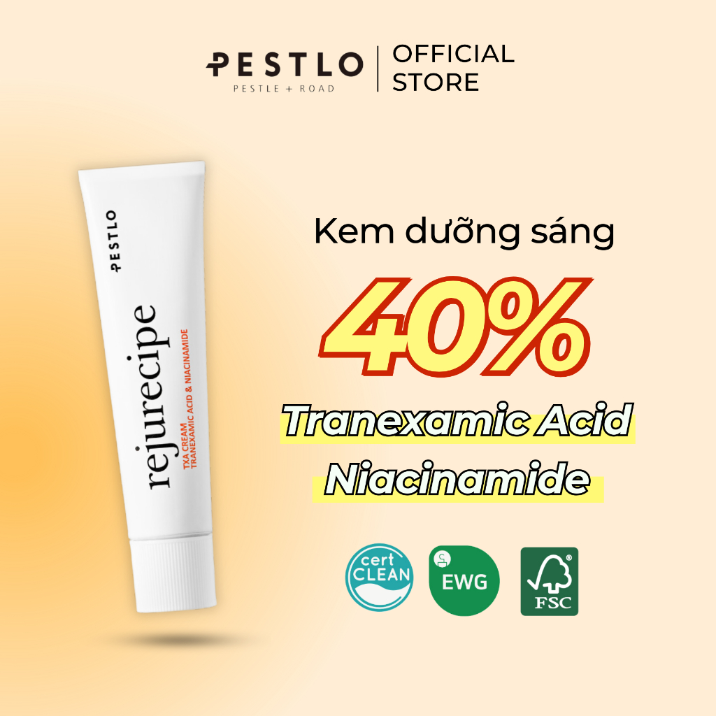 Kem dưỡng trắng PESTLO Rejurecipe TXA Cream 30ml | Shopee Việt Nam