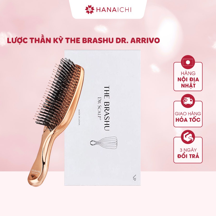 Lược thần kỳ The Brashu Dr Scalp làm sạch, chăm sóc da đầu - Nội địa ...