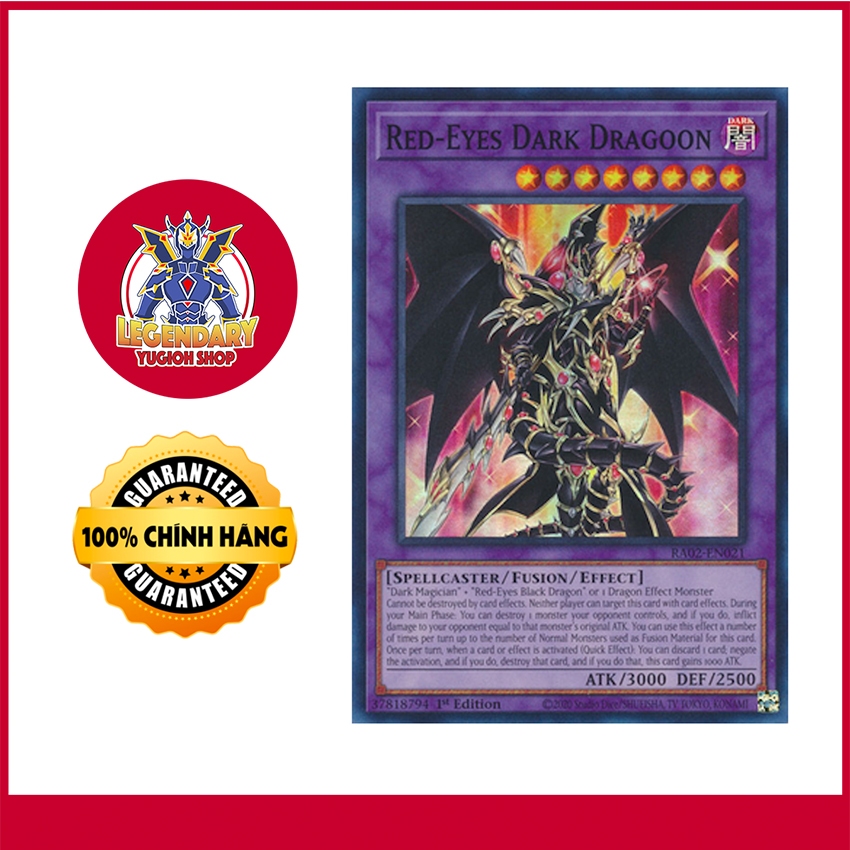 [Thẻ Bài Yugioh Chính Hãng] Red-Eyes Dark Dragoon | Shopee Việt Nam