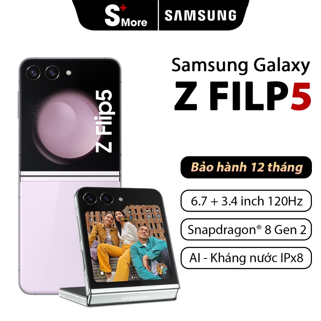 Điện thoại Samsung Galaxy Z Flip5 5G 8G/512GB - Hàng Chính hãng - Full ...