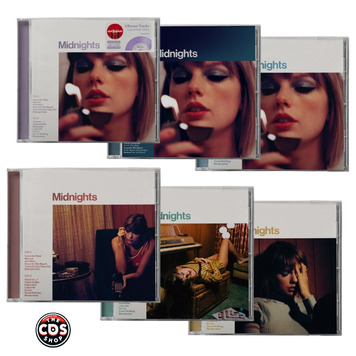 Album Taylor Swift – Midnights chính hãng (nhiều version) (đĩa CD, băng ...