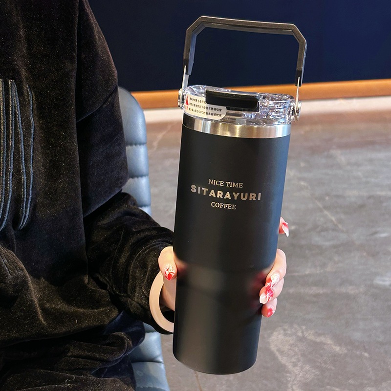 Ly giữ nhiệt khắc tên SITARAYURI 600/900ml, bình uống nước inox 304 giữ ...