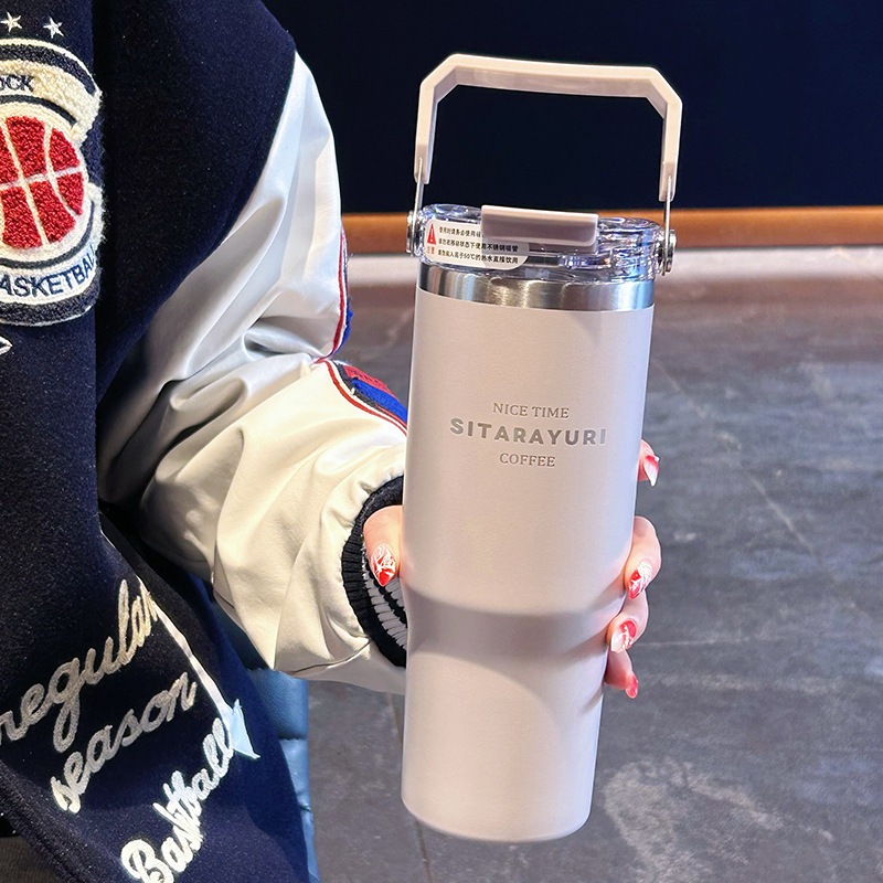Ly giữ nhiệt khắc tên SITARAYURI 600/900ml, bình uống nước inox 304 giữ ...