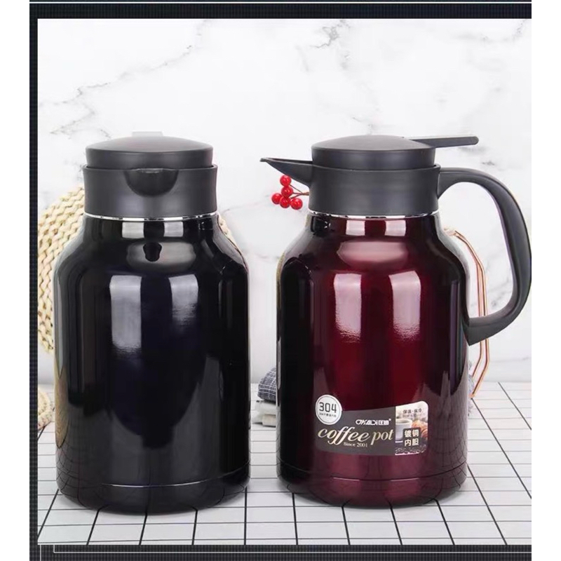 Bình Giữ Nhiệt 2200ML Inox 304 Giữ Nhiệt 24H, Bình ủ trà inox giữ nhiệt | Shopee Việt Nam
